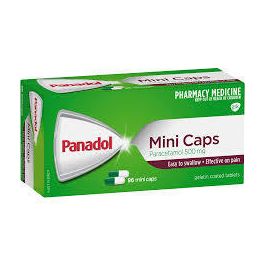 Panadol Mini Capsules 96 (S2) - The Online Pharmacy