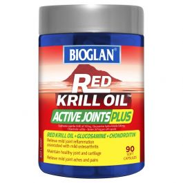 Bioglan Red Krill Oil Active Joints Plus 90 capsules - The Online Pharmacy