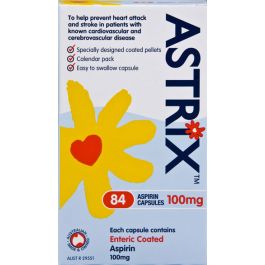 Astrix 100mg Capsules 84 - The Online Pharmacy
