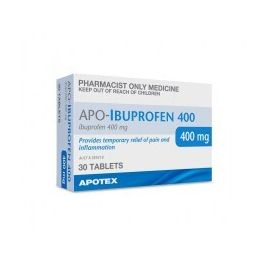 Apotex APO-Ibuprofen Tab 400mg Blst 30 (S3) - The Online Pharmacy