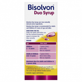 Bisolvon Duo Syrup 100ml - The Online Pharmacy