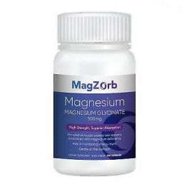 MagZorb Magnesium Glycinate 500mg 100 Capsules - The Online Pharmacy