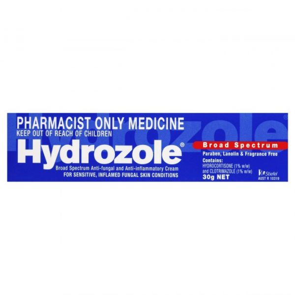 Hydrozole 1% Cream 30g (S3) - The Online Pharmacy