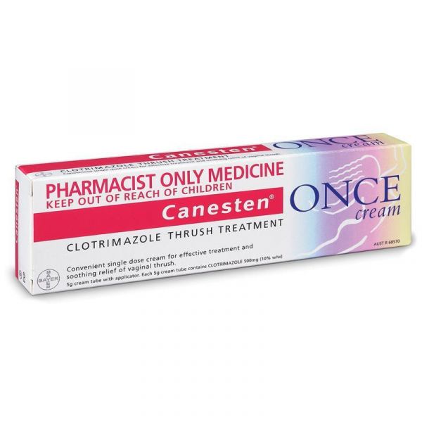 Canesten Once Thrush Treatment Cream 5g (S3) - The Online Pharmacy