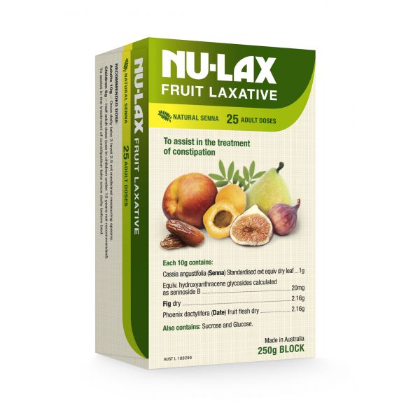 Nu-Lax 250G Natural Fruit Laxative (Nulax Senna & Fig) - The Online ...