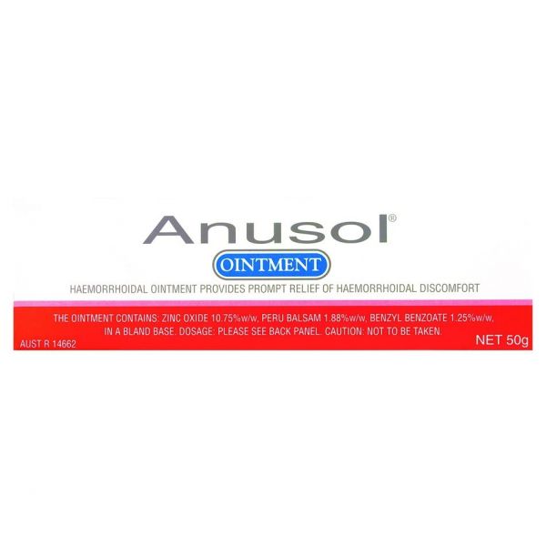 Anusol Ointment 50g - The Online Pharmacy