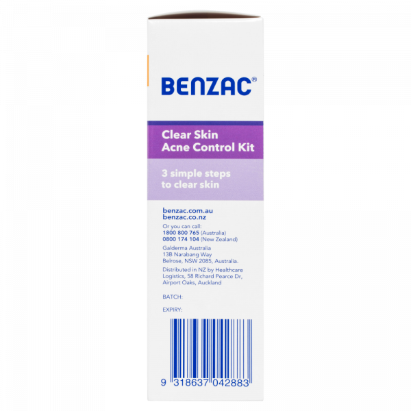 Benzac Clear Skin Acne Control Kit - The Online Pharmacy