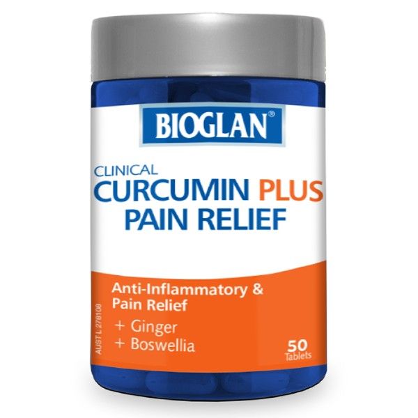 Bioglan Curcumin Plus Pain Relief 50 capsules - The Online Pharmacy