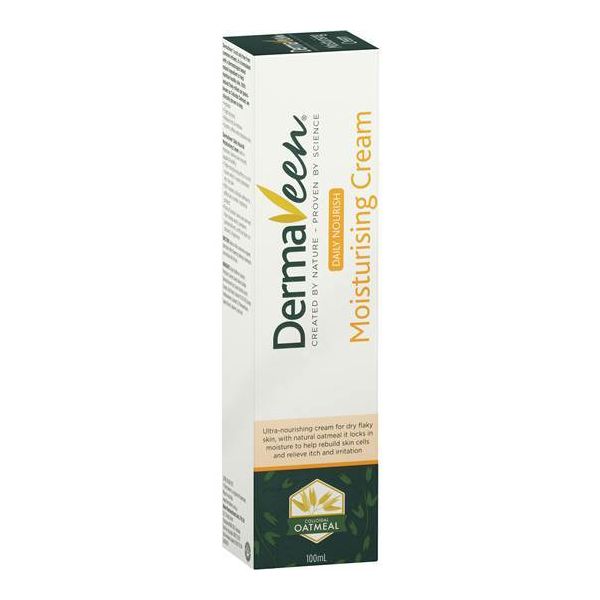 DermaVeen Daily Nourish Moisturising Cream 100mL - The Online Pharmacy