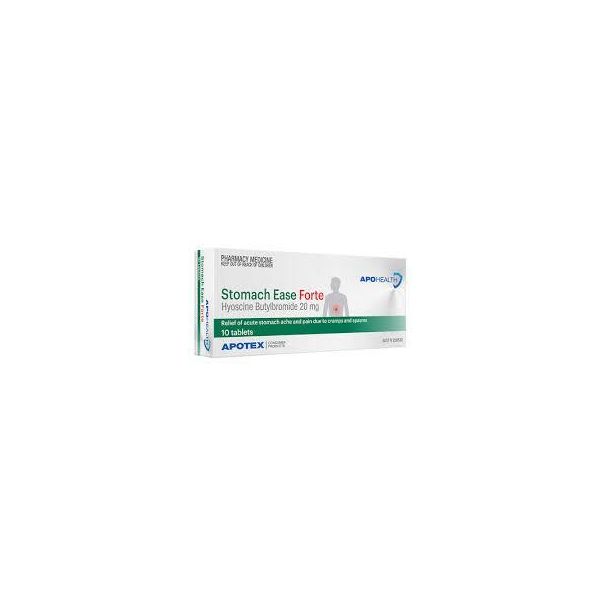 Apohealth Stomach Ease Forte Tab 20mg 10 (S2) - The Online Pharmacy