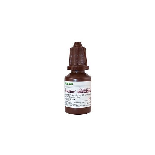 Riodine Povidine Iodine Antiseptic 15ml - The Online Pharmacy