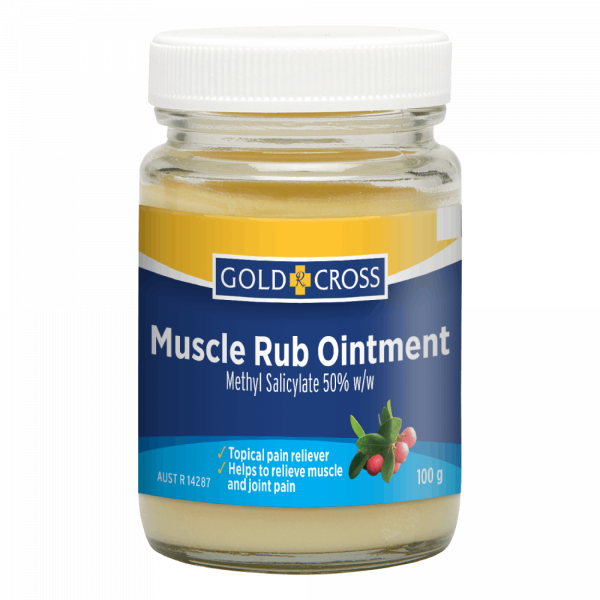 Gold Cross Methyl Salicylate Ointment BP 100g - The Online Pharmacy